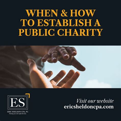 Publiccharity Makeadifference Socialimpact Eric Sheldon Cpa Pc
