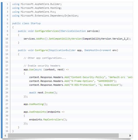 Best Practices For Securing Aspnet Core Mvc Web Applications