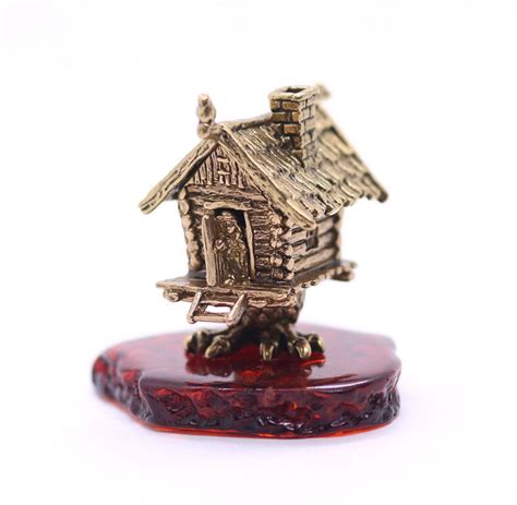 Избушка на курьих ножках статуэтка — купить по низкой цене на Яндекс Маркете