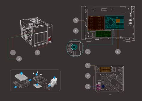 Ts 473 Affordable High End Amd Rx 421nd Quad Core Nas With Pcie Slots