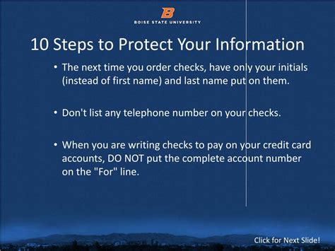 Ppt Personal Information Security Powerpoint Presentation Free