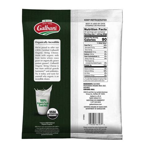 Galbani String Cheese Nutrition Facts Besto Blog