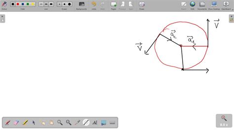 SOLVED An Object Moves In A Circular Path At A Constant Linear Speed Compare The Direction Of
