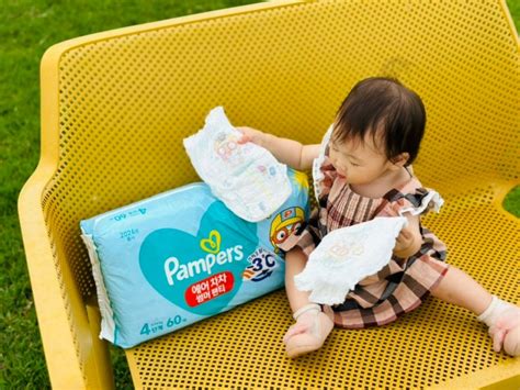 아기기저귀 추천 여름기저귀는 역시 팸퍼스 에어차차 네이버 블로그