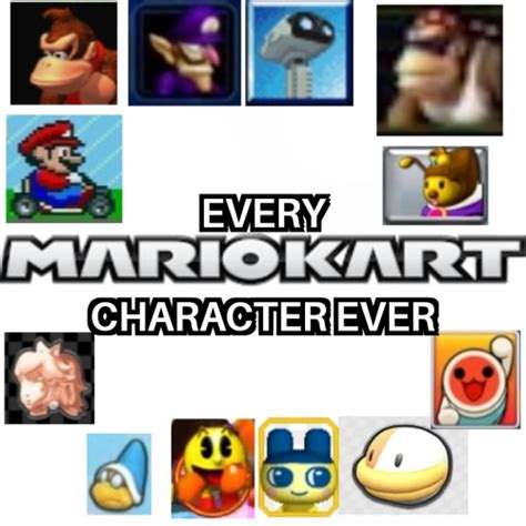 Create A Every Mario Kart Character Ever Tier List Tiermaker