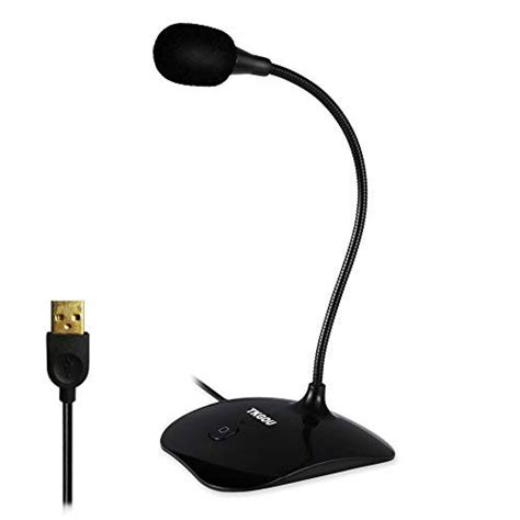 Micrófono Para Computadora Tkgou Usb Con Botón De Silencio