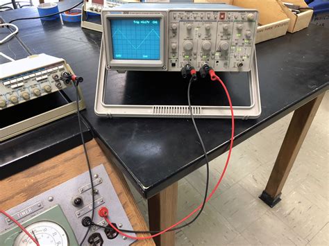 Physics Lab Setup Instructions Oscilloscopes Spring