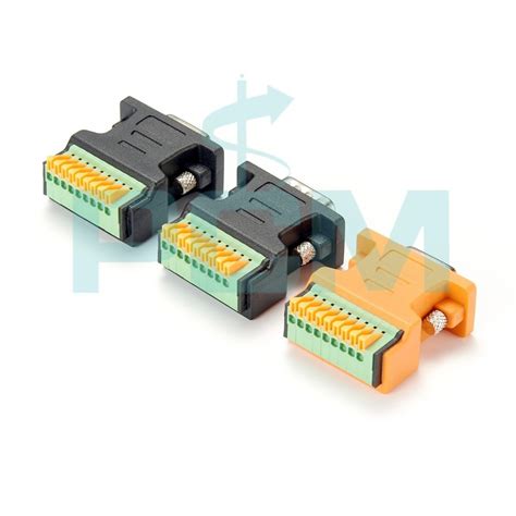 China Can Db9 To Terminal Block Connector With 120Ω Resistor Manufacturers Suppliers Factory