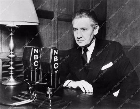 Edwin C Hill News Commentator Nbc Microphone 1462 23 Abcdvdvideo