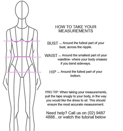 Hips Measurement Dress