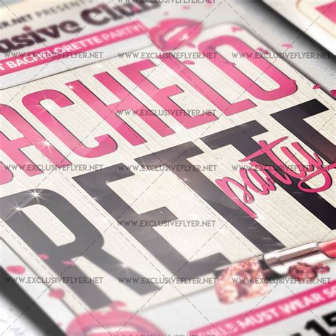 Bachelorette Party Premium A5 Flyer Template Exclsiveflyer Free And Premium Psd Templates