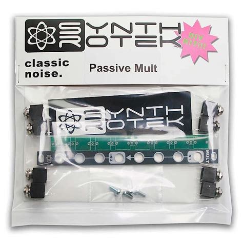 Synthrotek Passive Mult Diy Kit Amazon In Musical Instruments