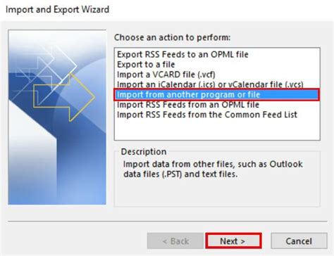 How To Import And Export Outlook Data Files