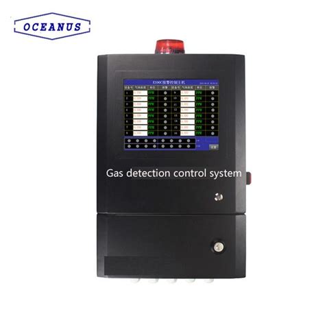 oc 8000 gas detection controller with new design of touch screen