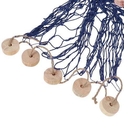 Badu Bg 100 200 см средиземноморски стил декоративна мрежа за риба Морска риболовна мрежа