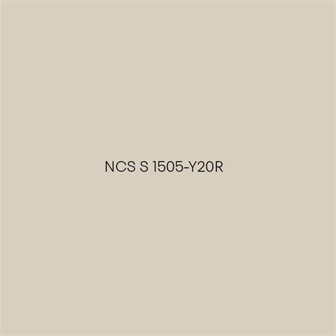 Ncs Colour Neutrals And Tinted Colours
