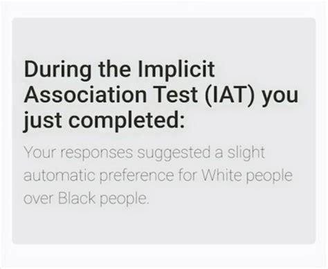 My Implicit Bias Test Results Why I M Biased Against It And Why Does It Matter In Healthcare