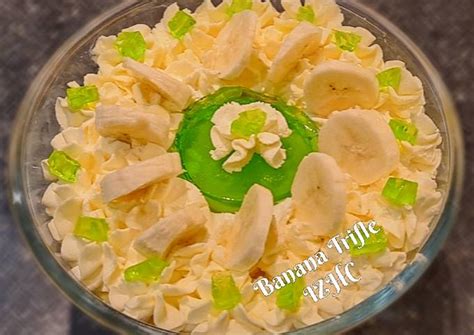 🍌🍰🍌banana Trifle🍌🍰🍌 Recipe By Irum Zaidi Home Cooking Cookpad