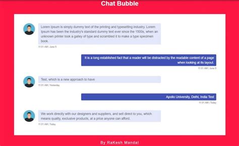 17 Chat Box Css Examples With Source Code Onaircode