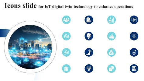 Icons Slide For Iot Digital Twin Technology To Enhance Operations Iot Ss Ppt Slide