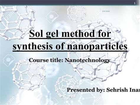 Sol Gel Method Pptx