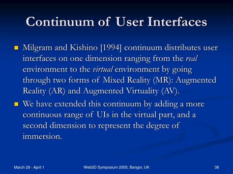 Ppt Towards Virtualization Of User Interfaces Based On Usixml