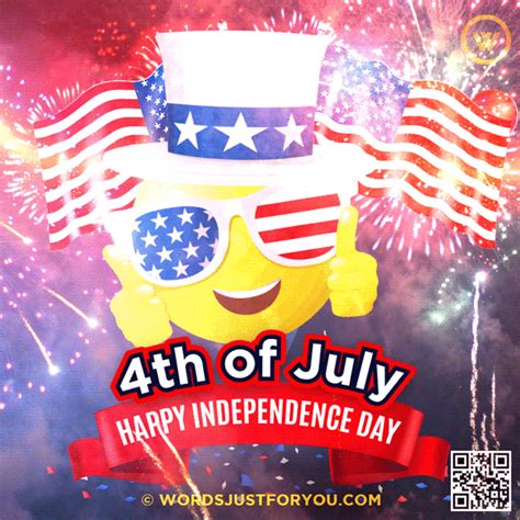 Animated Fireworks Fourth Of July Emojis
