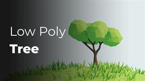 How To Make A Low Poly Tree In Blender BlenderNation
