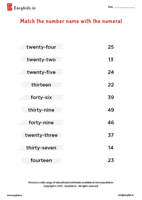 Number Names Worksheet Ukg Worksheet Worksheets Library
