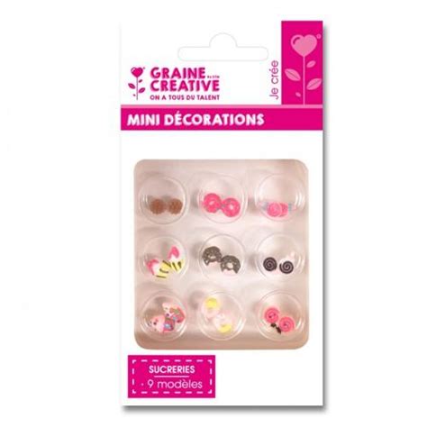 18 Mini Gourmet Decorations Fimo Sweets Creative Leisure
