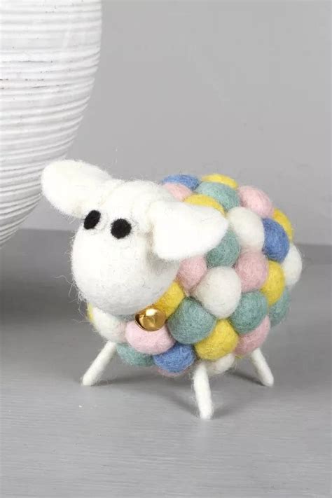 Pachamama Patricia The Pretty Lamb Sheep Handmade Fairtrade Orname
