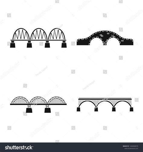 Vector Illustration Construct Side Icon Set Stock Vector Royalty Free