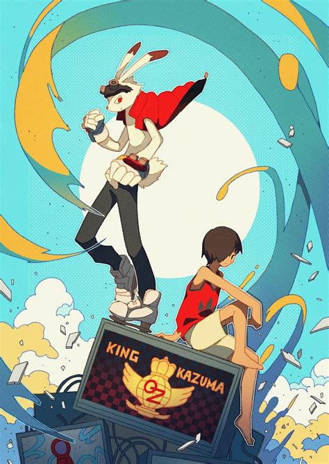 Ikezawa Kazuma And King Kazma Summer Wars Drawn By Tenteko Mai Danbooru