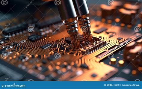 Computer Chip Circuit Board Semiconductor Electrical Component