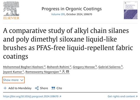 Mohammad Bagheri Kashani On Linkedin Pfas Turi Fabric Omniphobic