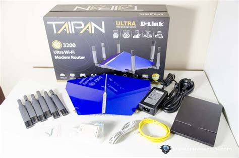D Link Taipan Ac3200 Modem Router Review