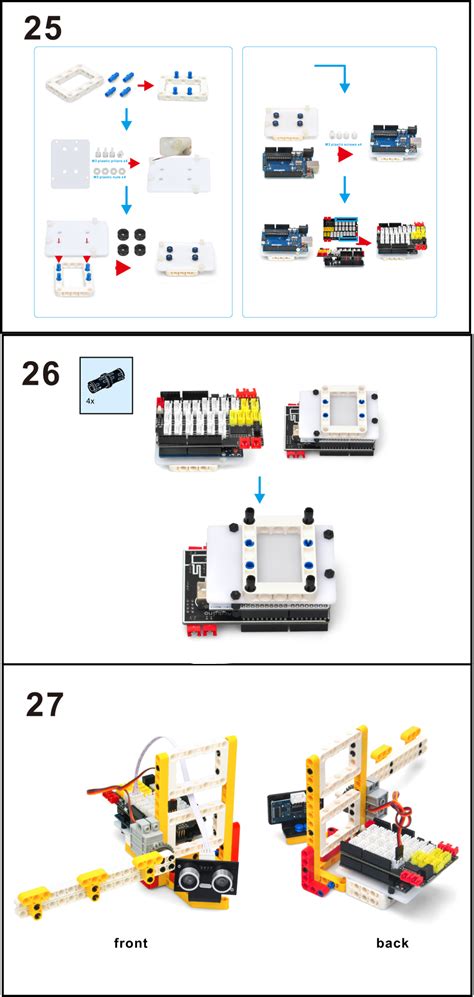 OSOYOO Building Block DIY Programming Kit For Arduino Smart Gate Magic I O V Osoyoo Com