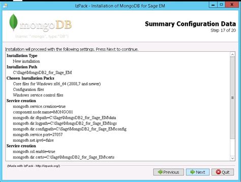 Mongodb Installation Procedure