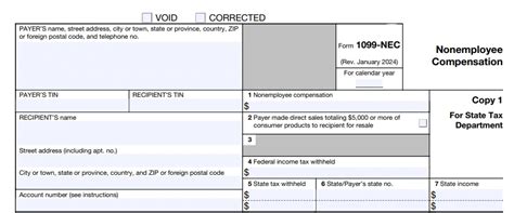 1099 NEC Form Guide And Tips For Non Employment Compensation Reporting
