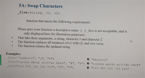 Solved Avoid Using The Split Built In Function Since