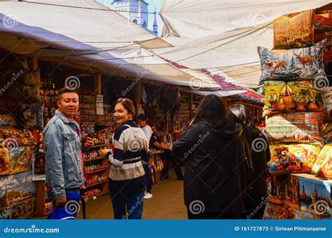 Walking On Money Way Following Rolling Clock Royalty-Free Stock ...