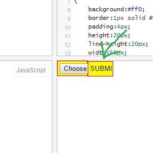 Html What I Am Do Wrong CSS Input Type File And Submit Stack Overflow