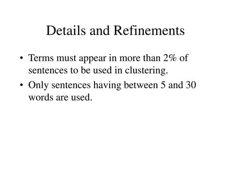 ppt a clustering based approach to creating multi document summaries powerpoint presentation