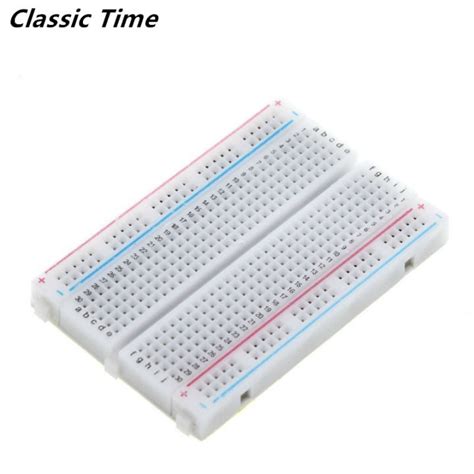 1 Pcs New 400 Tie Points Solderless Pcb Breadboard Mini Universal Test