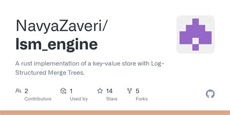 Github Navyazaverilsmengine A Rust Implementation Of A Key Value