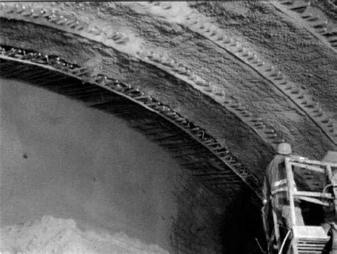 Spiles Steel Bars Installed Through Lattice Girders In Every