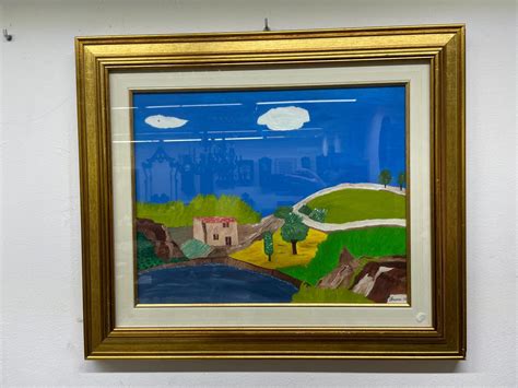 Top Luxusní Starý Obraz Franco Frassoni Signace Aukro