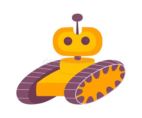 Cyborg Artificial Intelligence With Luminous Eyes And Physical Metal Body Generative Ai Stock