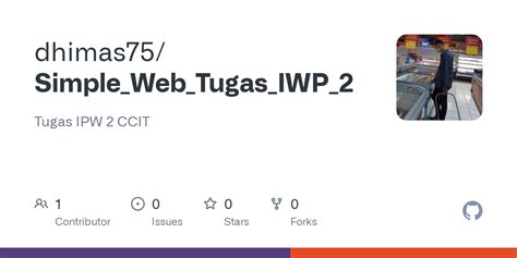 Github Dhimas75simplewebtugasiwp2 Tugas Ipw 2 Ccit