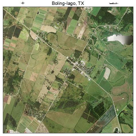 Aerial Photography Map Of Boling Iago Tx Texas